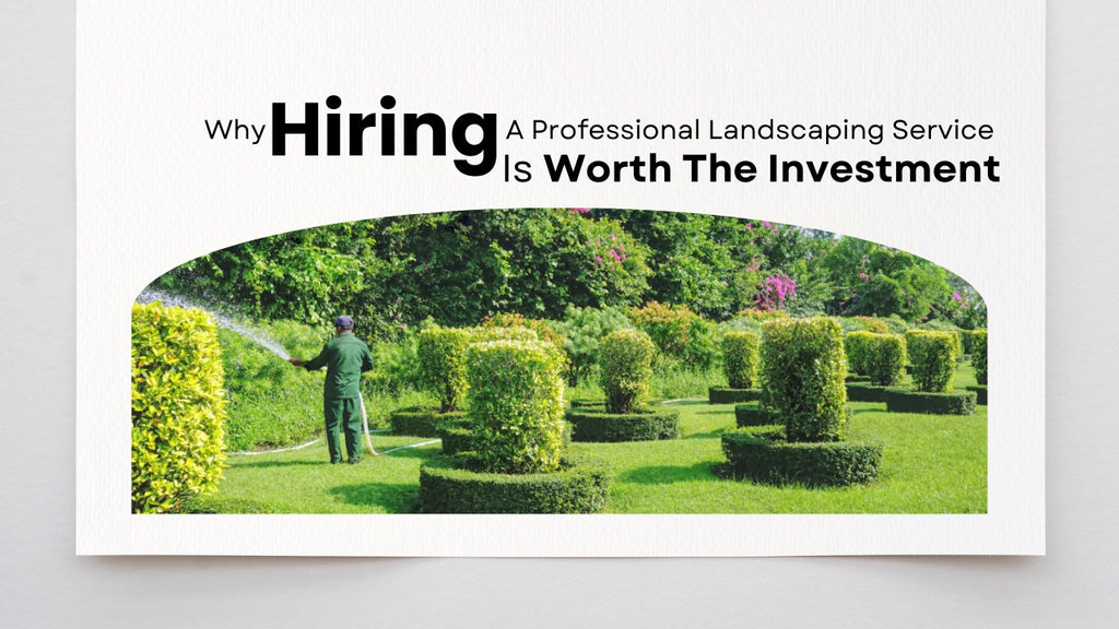 Why Hiring A Professional Landscaping Service Is Worth The Investment ...