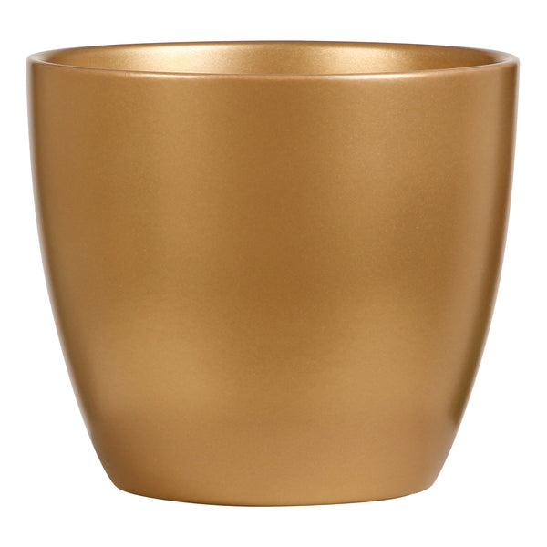 Gold Indoor Ceramic Cover Pot Gold (920) – Green Carpet